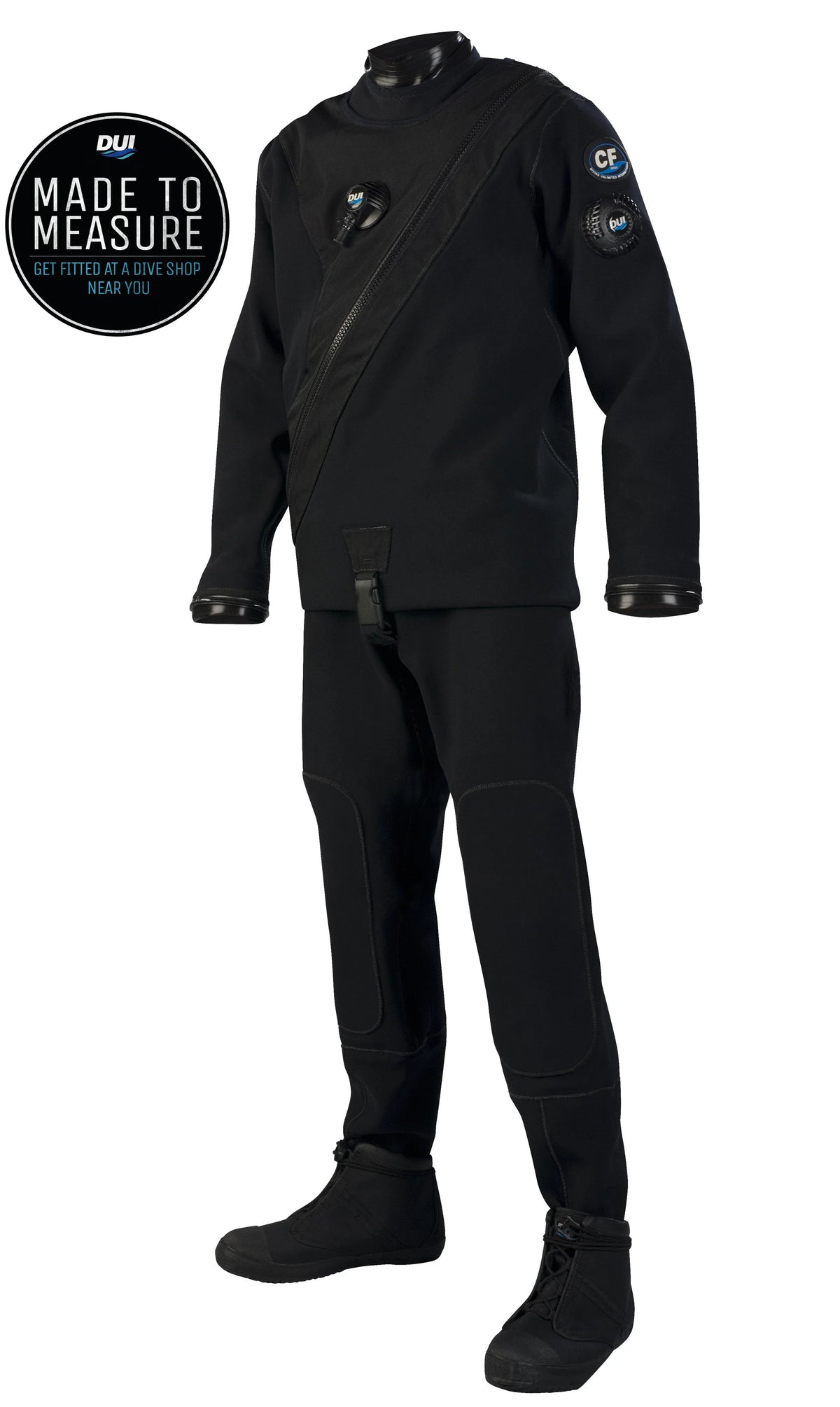 DUI CF200 Men's Premium Drysuit (MTM- Made to Measue) — DECA Diving